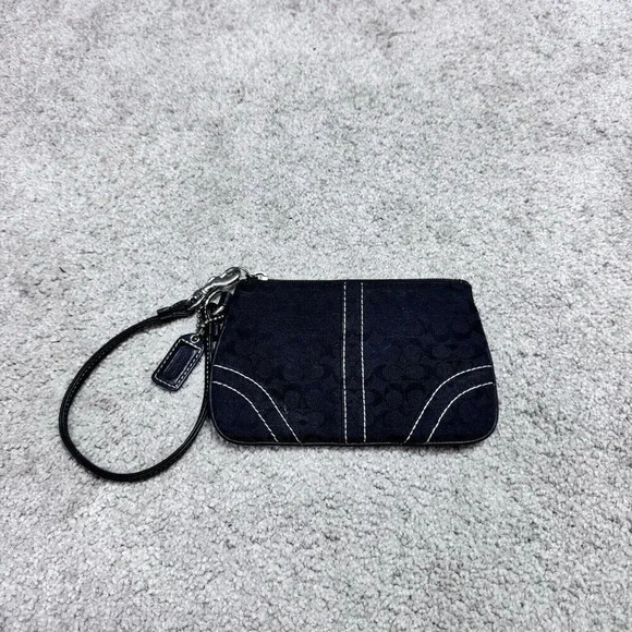 Coach | Bags | Coach Wristlet Black Small | Poshmark